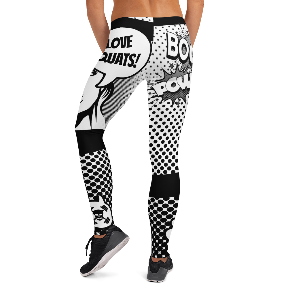 Comic Squats Leggings – DeadLift Clothing Co.